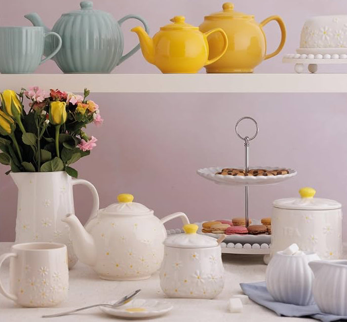 P&K Daisy 6 Cup Teapot 1100ml – Bernardette’s Gift Shop
